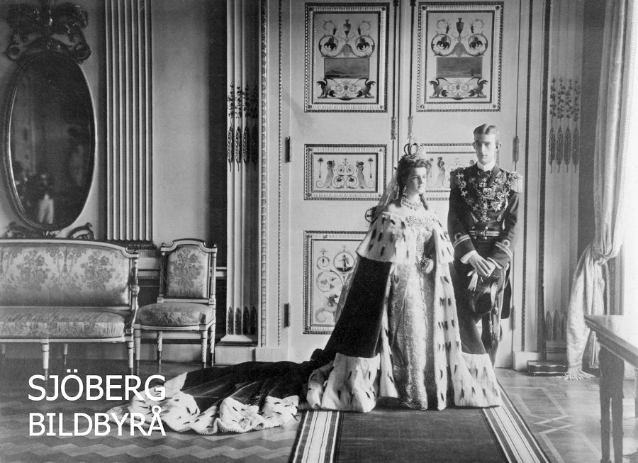 Prins Wilhelm och Maria Pavlovna 3 maj 1909 – SJÖBERG BILDBYRÅ